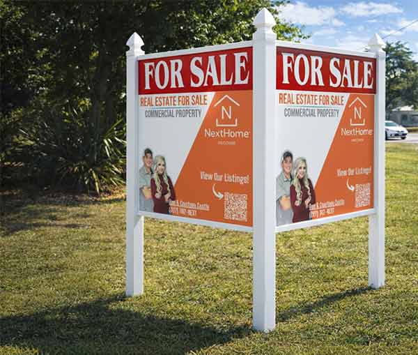 Commercial Real Estate Signs | 1-800-The-Sign | 24 Hour Turn Around