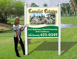 Order 4x4 Commercial Signs, Real Estate Signs, Site Signs, Property ...