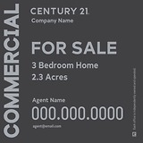 Century 21 Custom Signs - Choose Templates, Century 21 Real Estate ...